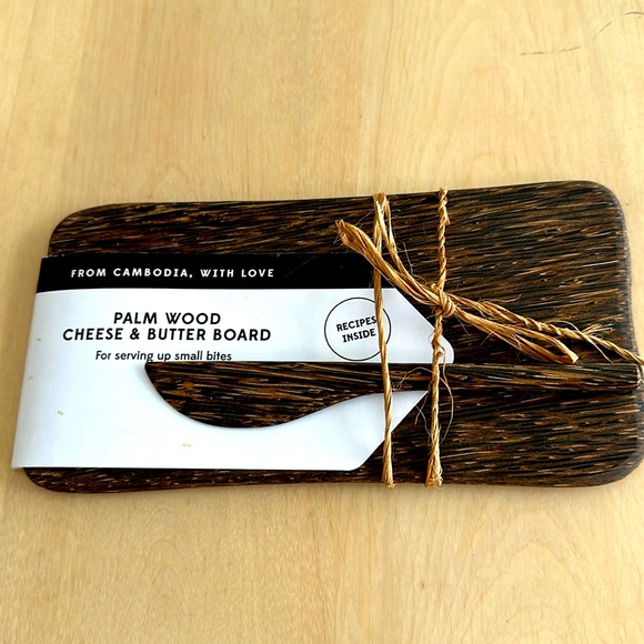 Kitchen | Palm Board Cheese Or Butter Board | Poshmark